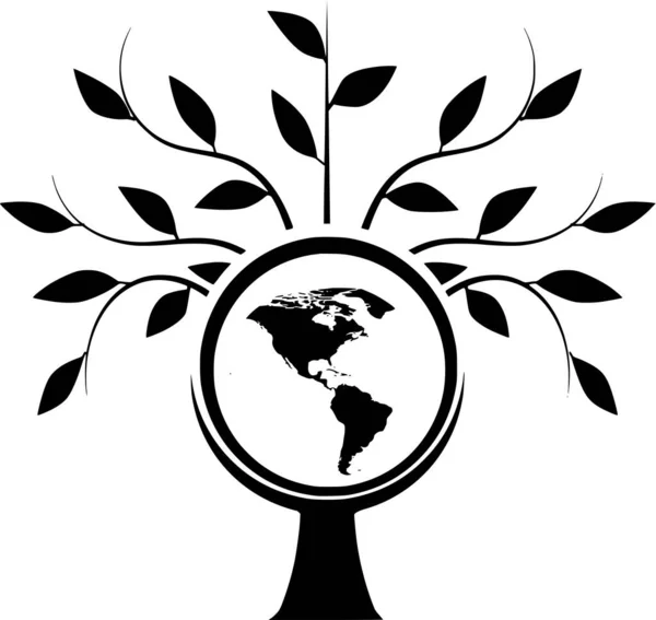 100,000 Tree roots globe Vector Images | Depositphotos