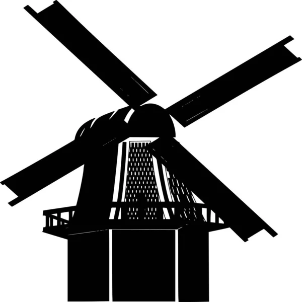 Mill Clip Art Silhouette