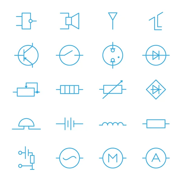 Electronic components Stock Vectors, Royalty Free Electronic components ...