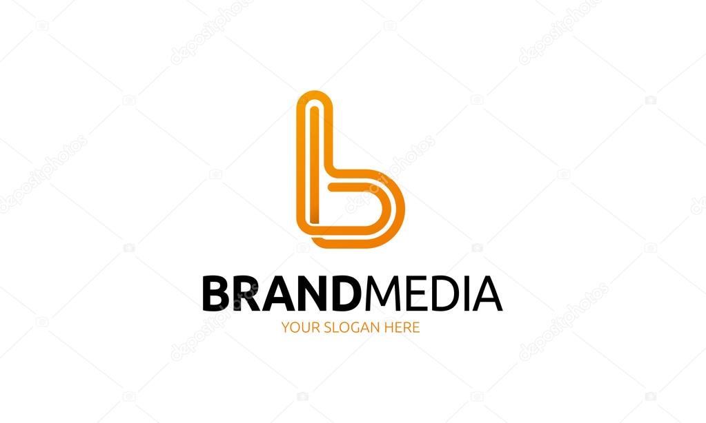 Brand Media Logo Stock Vector by ©ft-studio 86423786