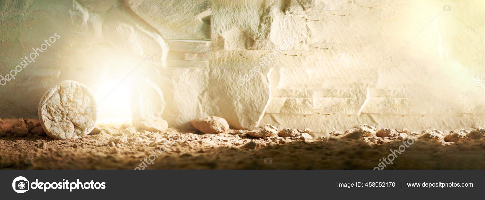 Easter He Is Risen Tomb