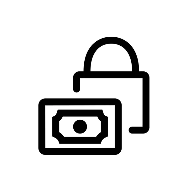 Bank kluis platte pictogram - векторные изображения, Bank kluis platte ...