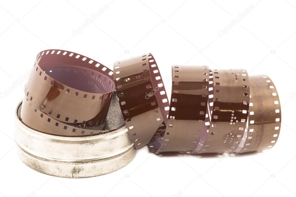 Microfilm strip isolated — Stock Photo © TeodoraD #115014194