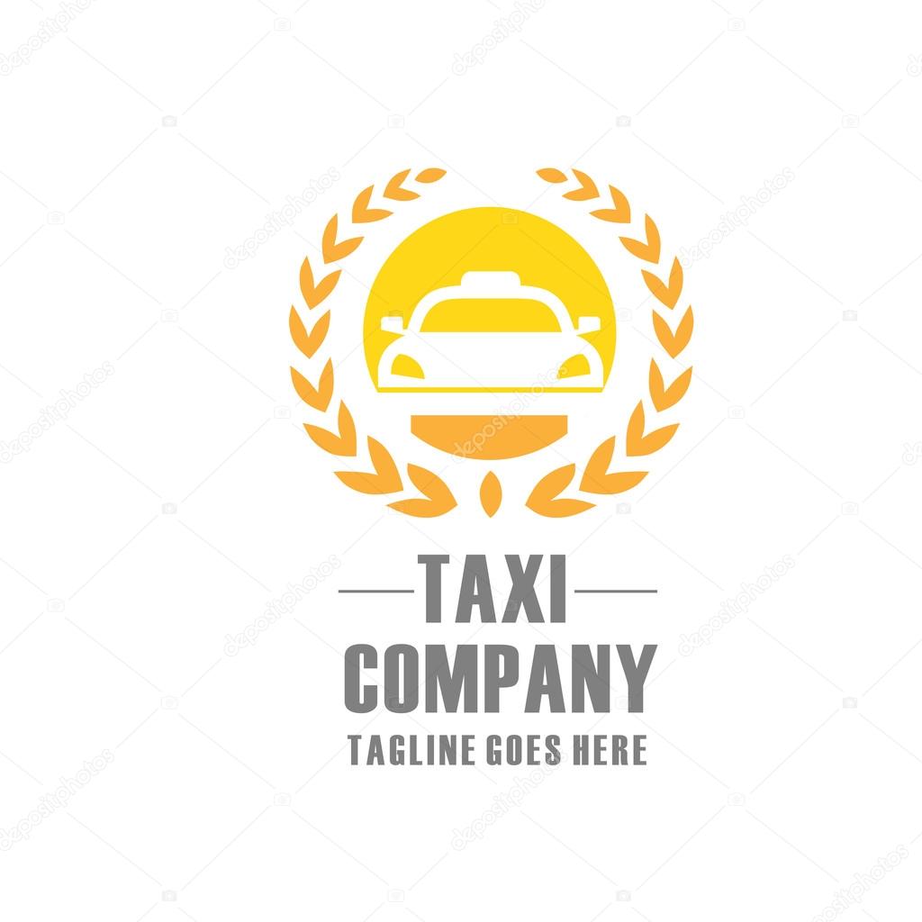 logo Taxi elegante y moderno 2024