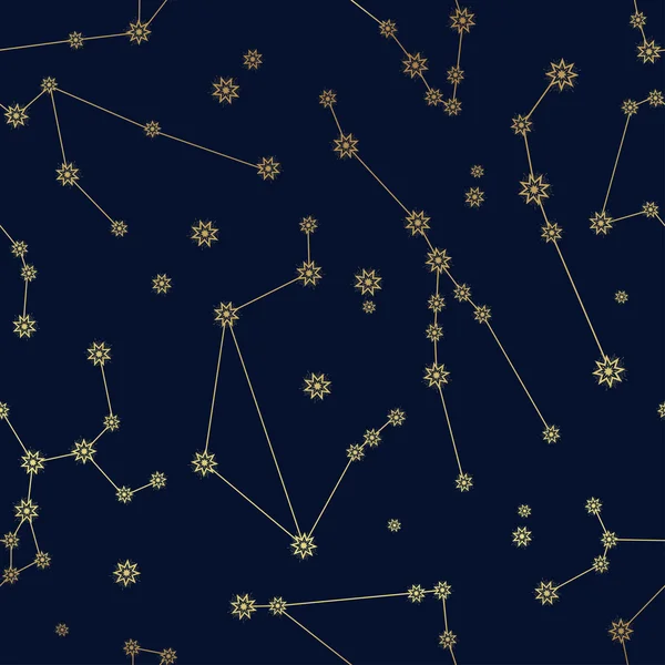 Vector constellations background, — Stock Vector © tatishdesign #73301859