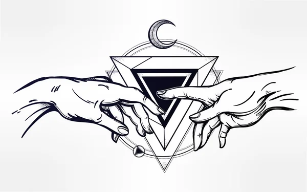 Creation of adam Stock Vectors, Royalty Free Creation of adam ...