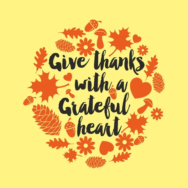Grateful heart Vector Art Stock Images | Depositphotos
