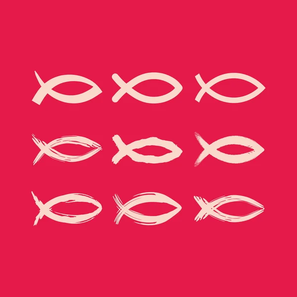 Jesus fish vector Stock Vectors, Royalty Free Jesus fish vector ...