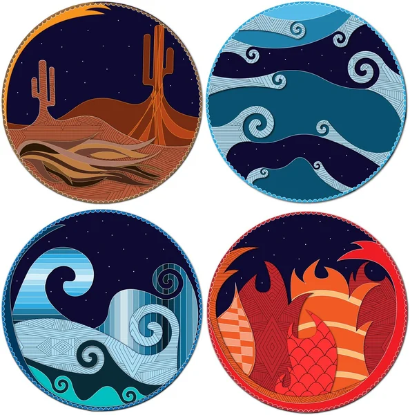 Los cuatro elementos fotos de stock, imágenes de Los cuatro elementos ...