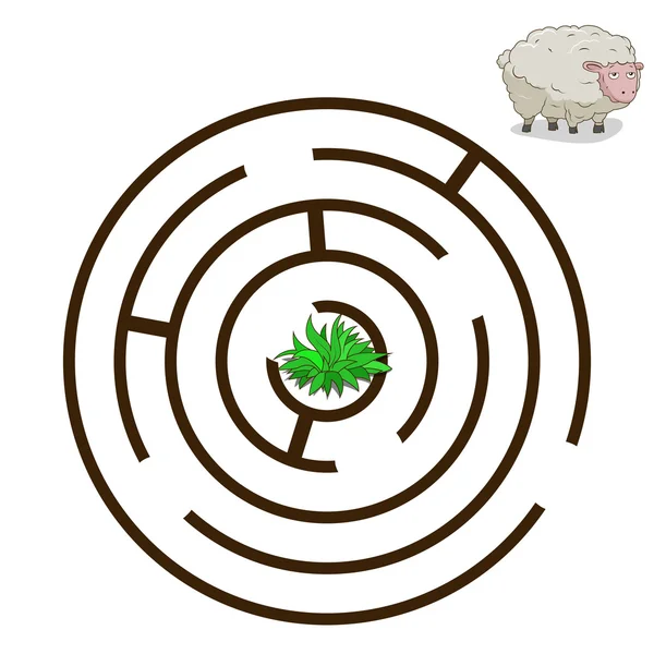 Maze sheep Vector Art Stock Images | Depositphotos
