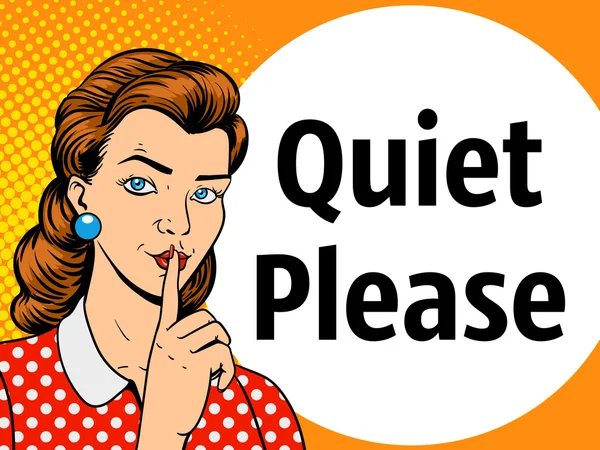 Quiet Please Sign Clip Art