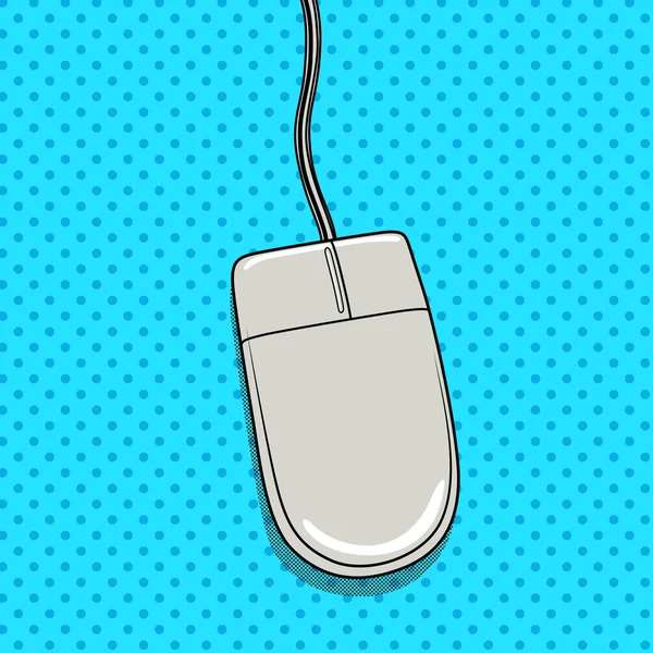 Computer keyboard hand drawn pop art style vector Stock Vector Image by ...