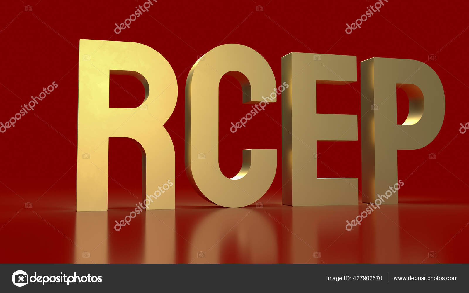 Gold Text Rcep Regional Comprehensive Economic Partnership Free Trade ...