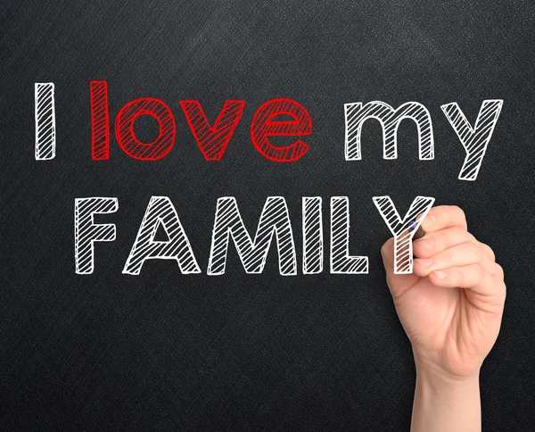 I love my family Stock Photos & Royalty-Free Images | Depositphotos