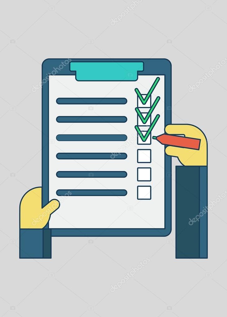 lista de orden de compras en línea — Archivo Imágenes Vectoriales ...