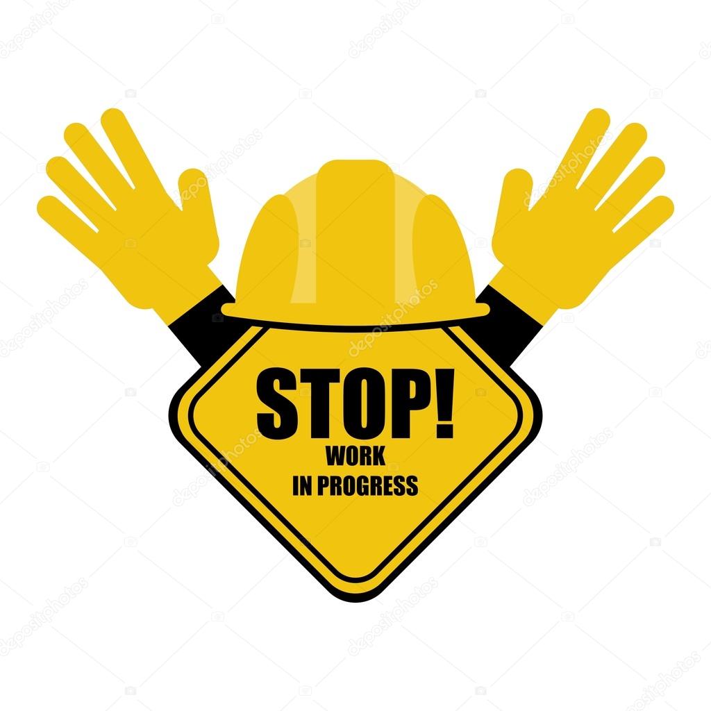 Cartoon Under Construction Signs