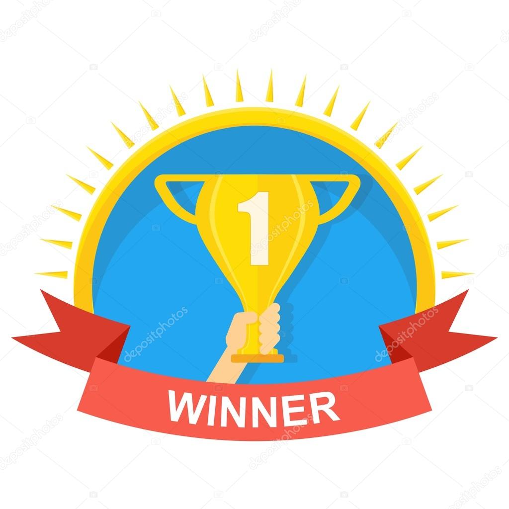 Gold cup winner frame Stock Vector by ©quarta 121242644