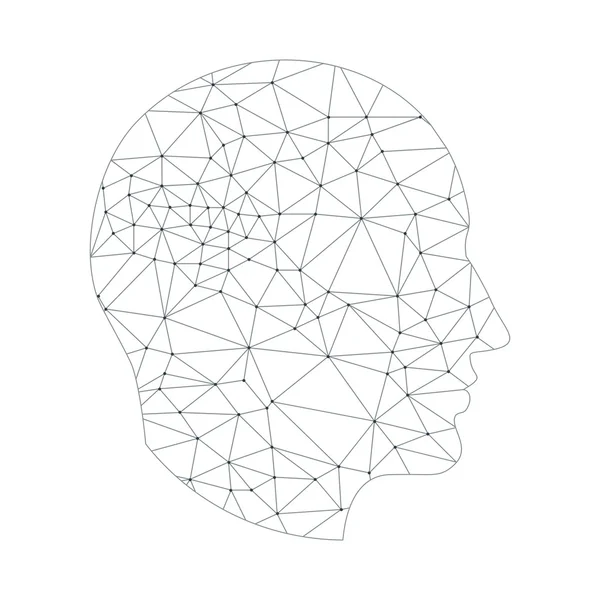 Line human profile Vector Art Stock Images | Depositphotos