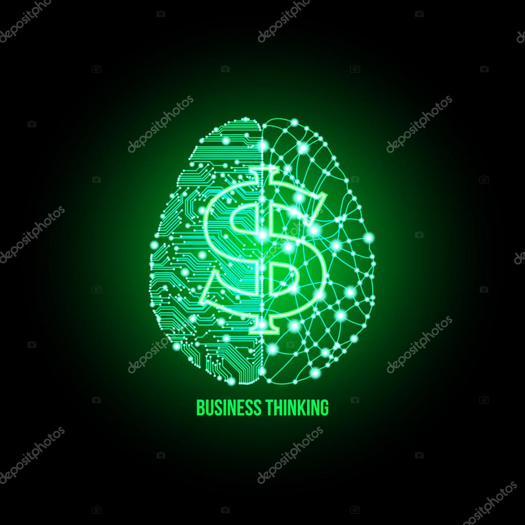 Financial and business thinking concept Stock Vector Image by ©Ryzhi ...