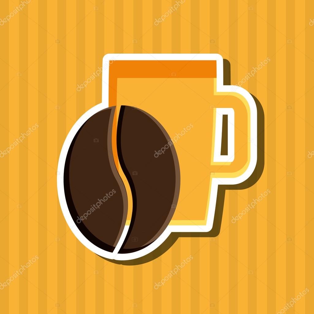 Desain Toko Kopi Vektor Stok oleh ©jemastock 103997090