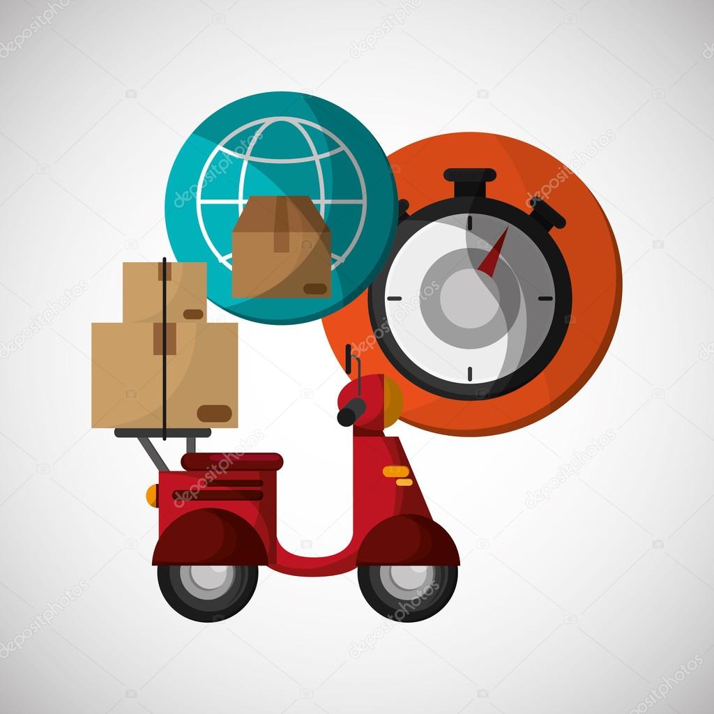 Diseño gráfico de entrega, vecctor editable Vector de stock #106862704 ...