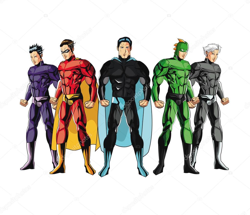 Superhero Graphic Design