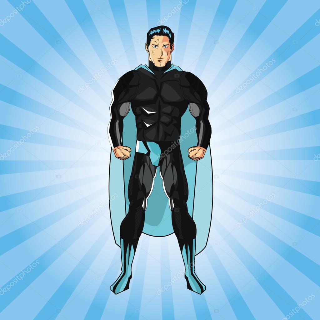 Superhero design. Superman icon. Costume illustration Stock Vector ...