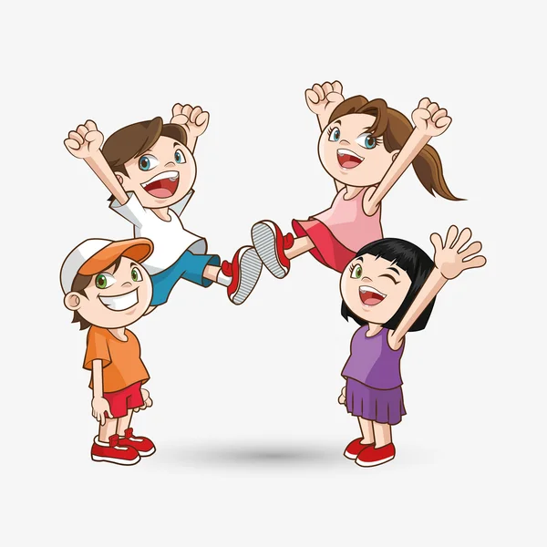 9,895,748 Kids raising hands Vector Images | Depositphotos