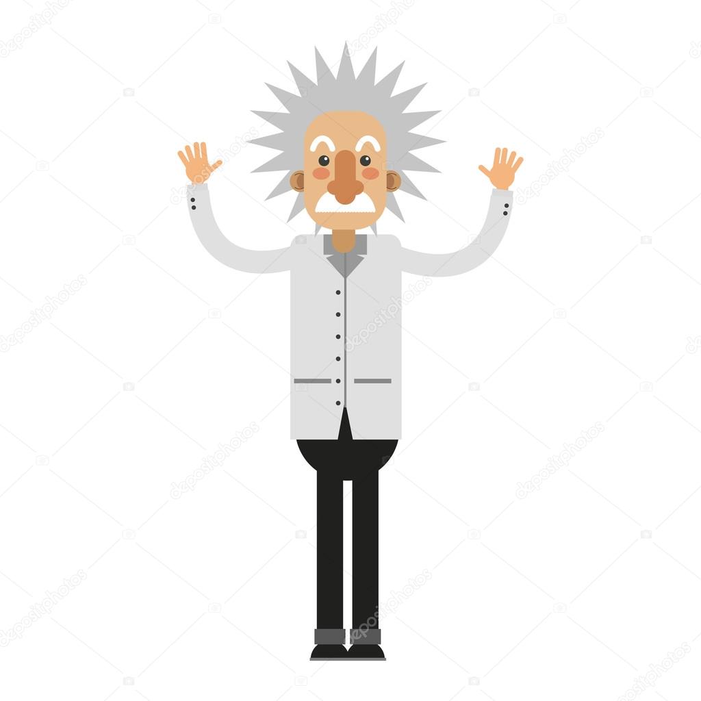 Albert einstein icon — Stock Vector © jemastock #114392680