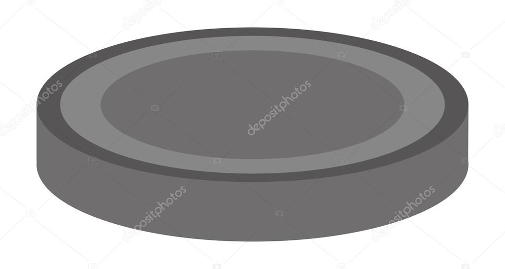 Hockey puck icon Stock Vector by ©jemastock 114396492