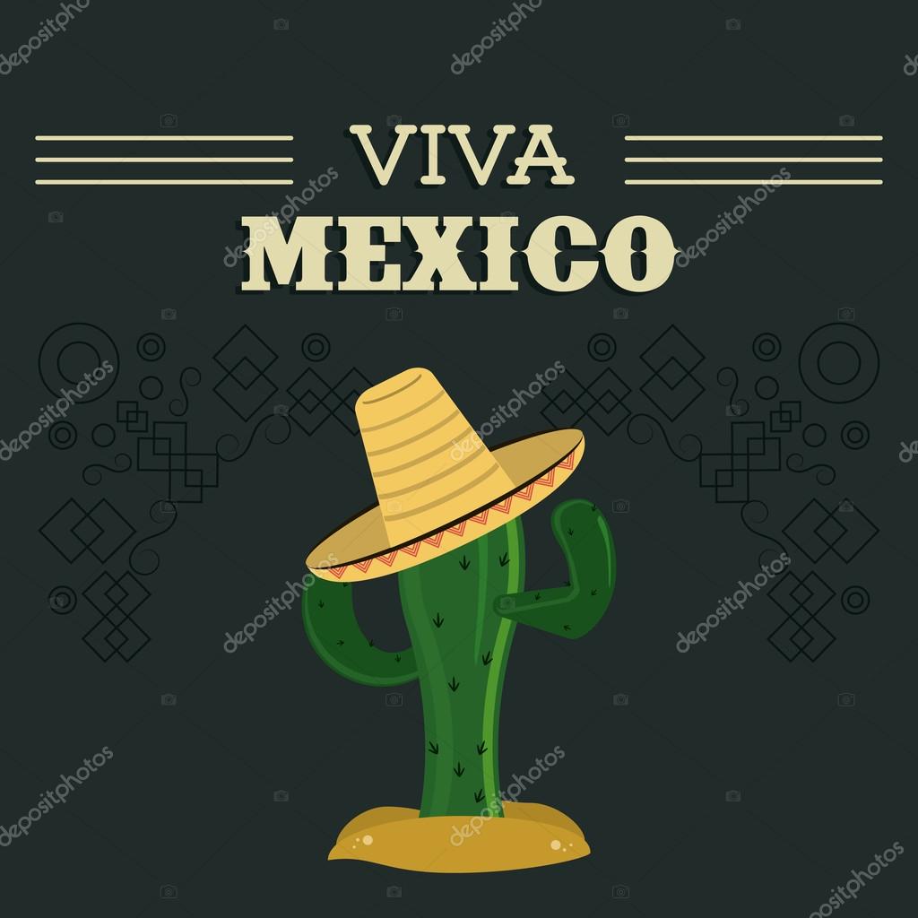 Cactus icon. Mexico culture. Vector graphic Stock Vector by ©jemastock ...