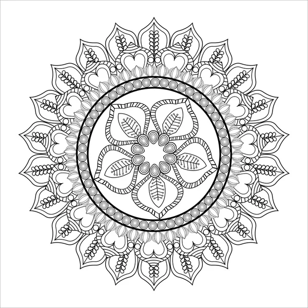 Vector indian Mandala ⬇ Vector Image by © VikaSnezh | Vector Stock ...