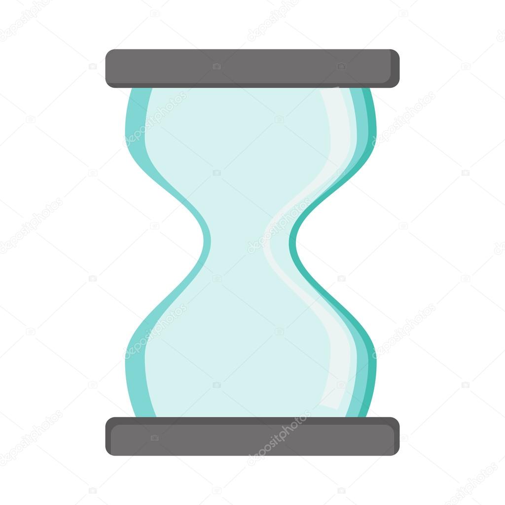 Sablier silhouette icône horloge temps Vecteur par ©jemastock 116003252