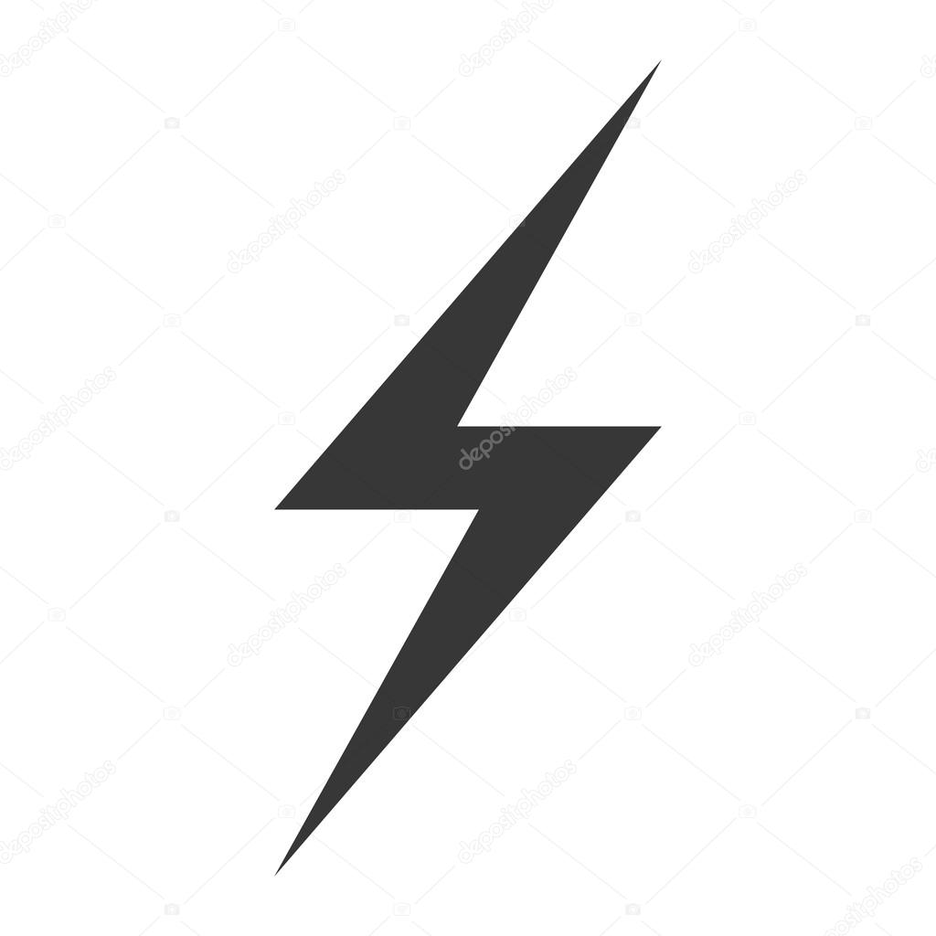 Rayo rayo icono Vector de stock #116714870 de ©jemastock