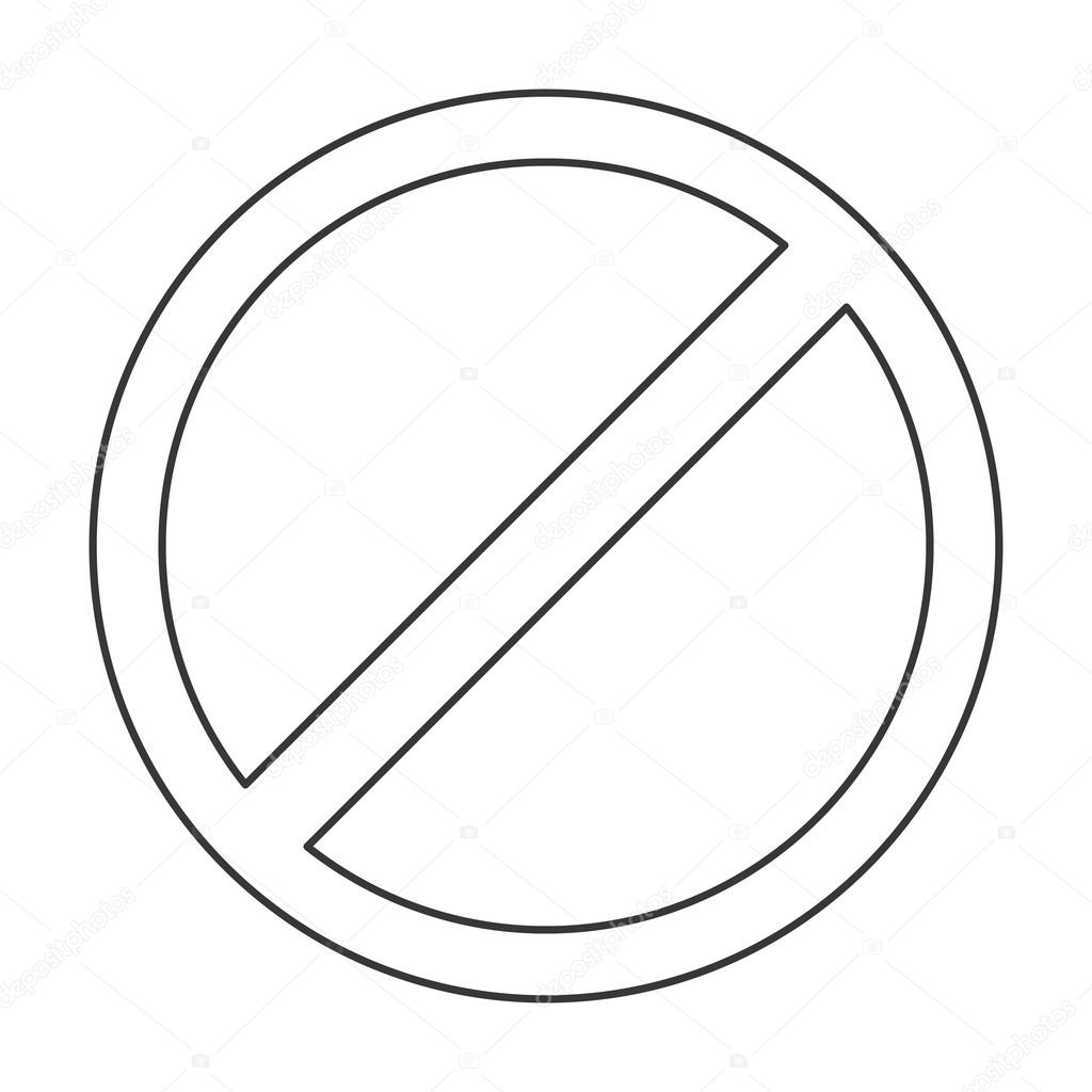 Restriction sign icon Stock Vector Image by ©jemastock #118319298