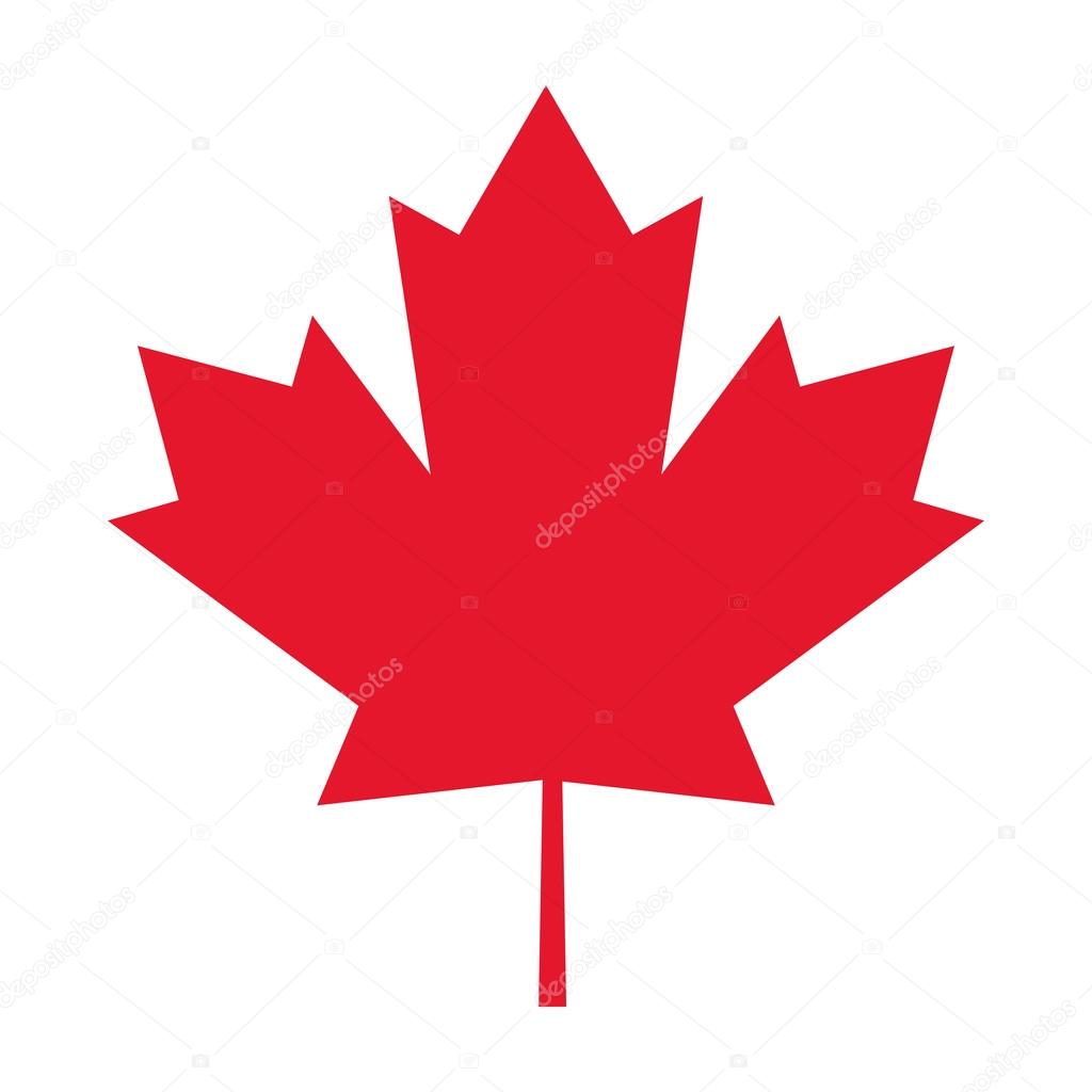 Canada Flag Leaf Vector National Flag Of Canada: Red And White