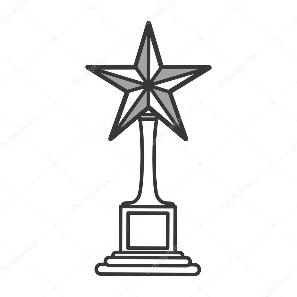 Star trophy icon Stock Vector Image by ©jemastock #118736268