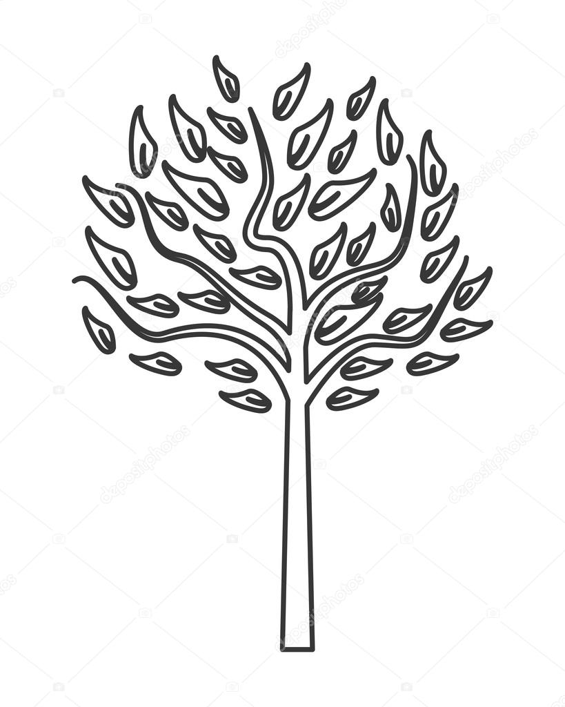 Single Tree icon Stock Vector Image by ©jemastock #119498004