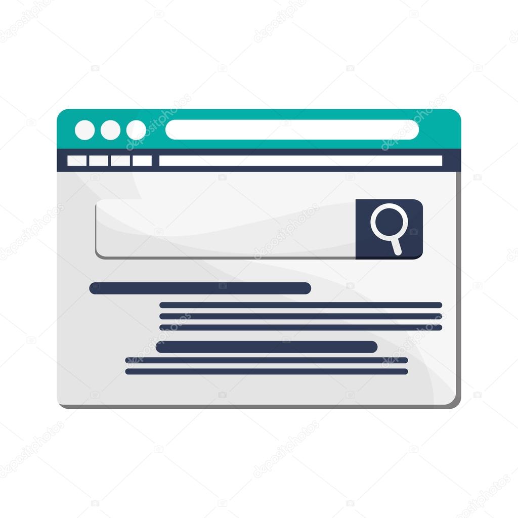Single webpage icon Stock Vector Image by ©jemastock #119523080