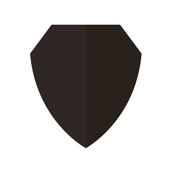 Blank shield icon — Stock Vector © jemastock #120408228