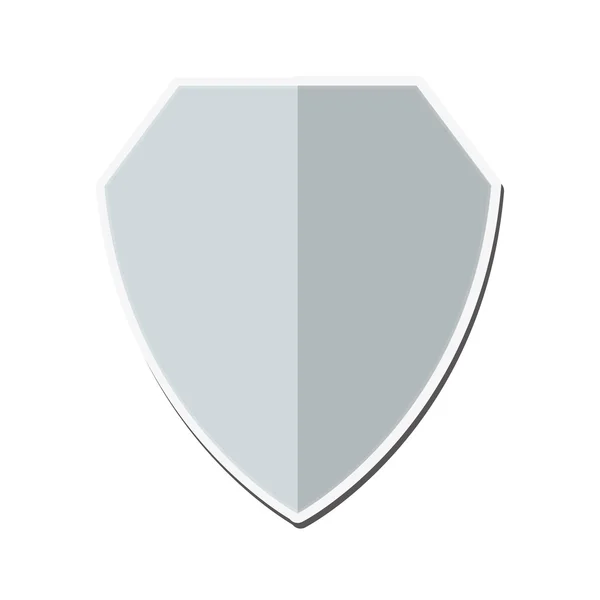 Blank shield icon — Stock Vector © jemastock #120408228