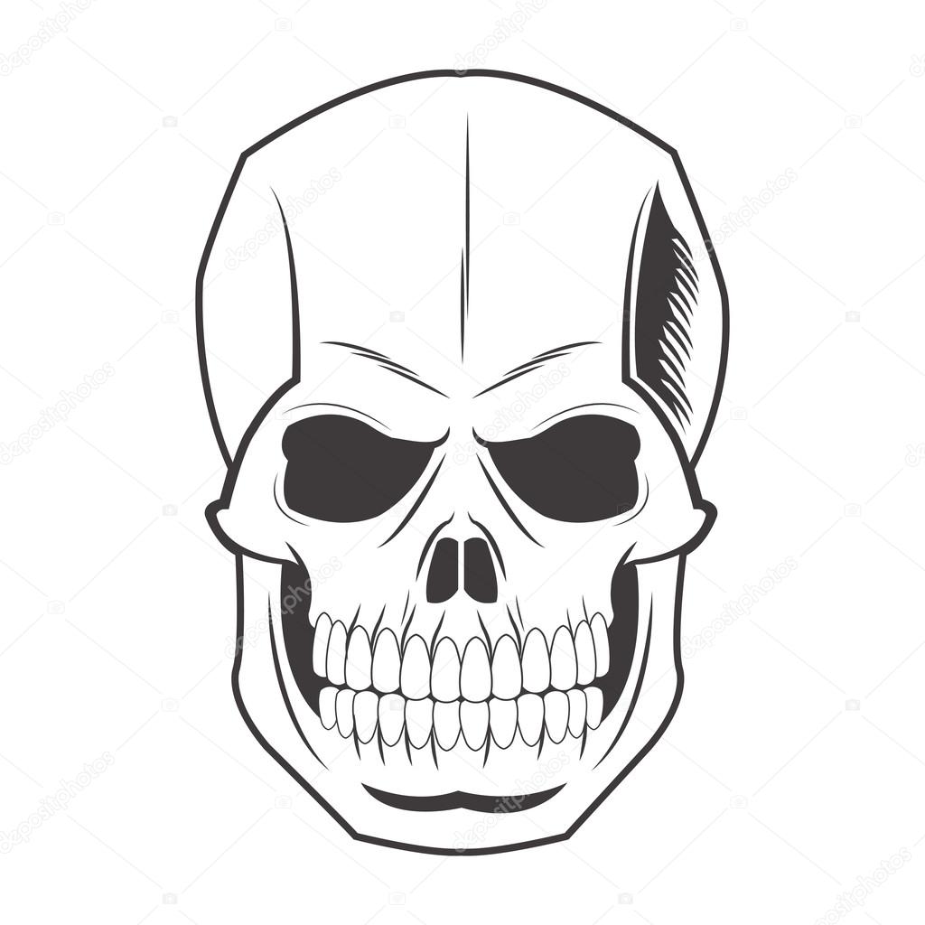 Zombie Skull Tattoo Designs