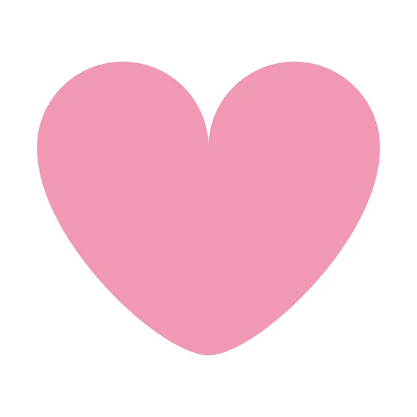 icono rosa corazón de dibujos animados 2024