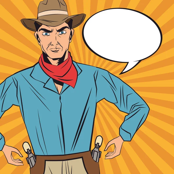 Rescue firefighter in safe helmet and uniform pop art — Stock Vector ...