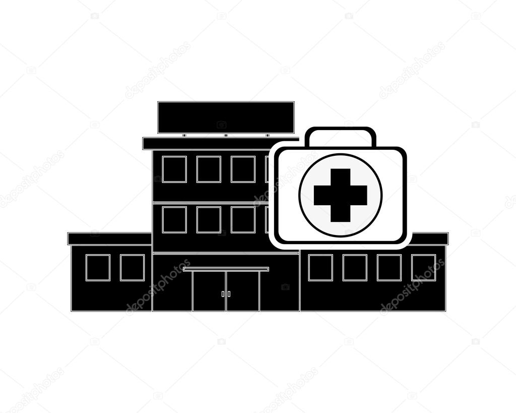 Hospital and first aid kit icon Stock Vector Image by ©jemastock #121811182
