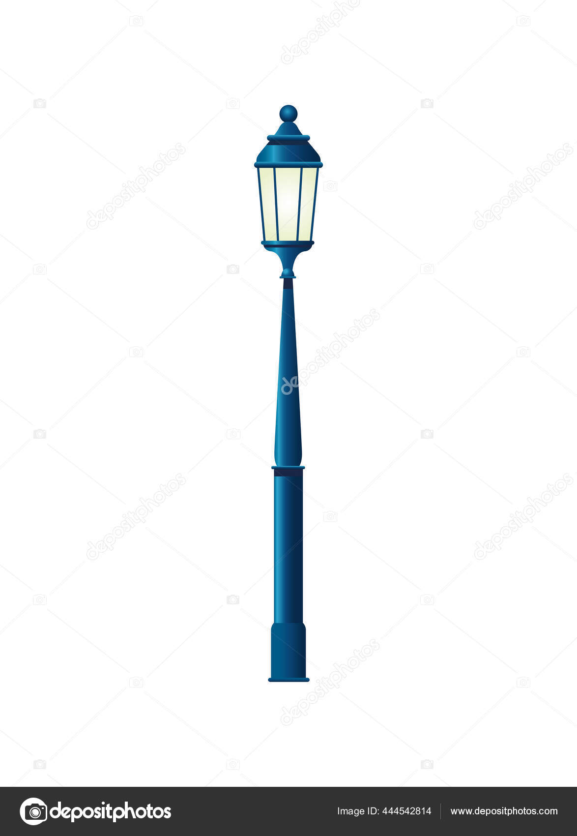 Street classic lamp urban icon Stock Vector Image by ©jemastock #444542814