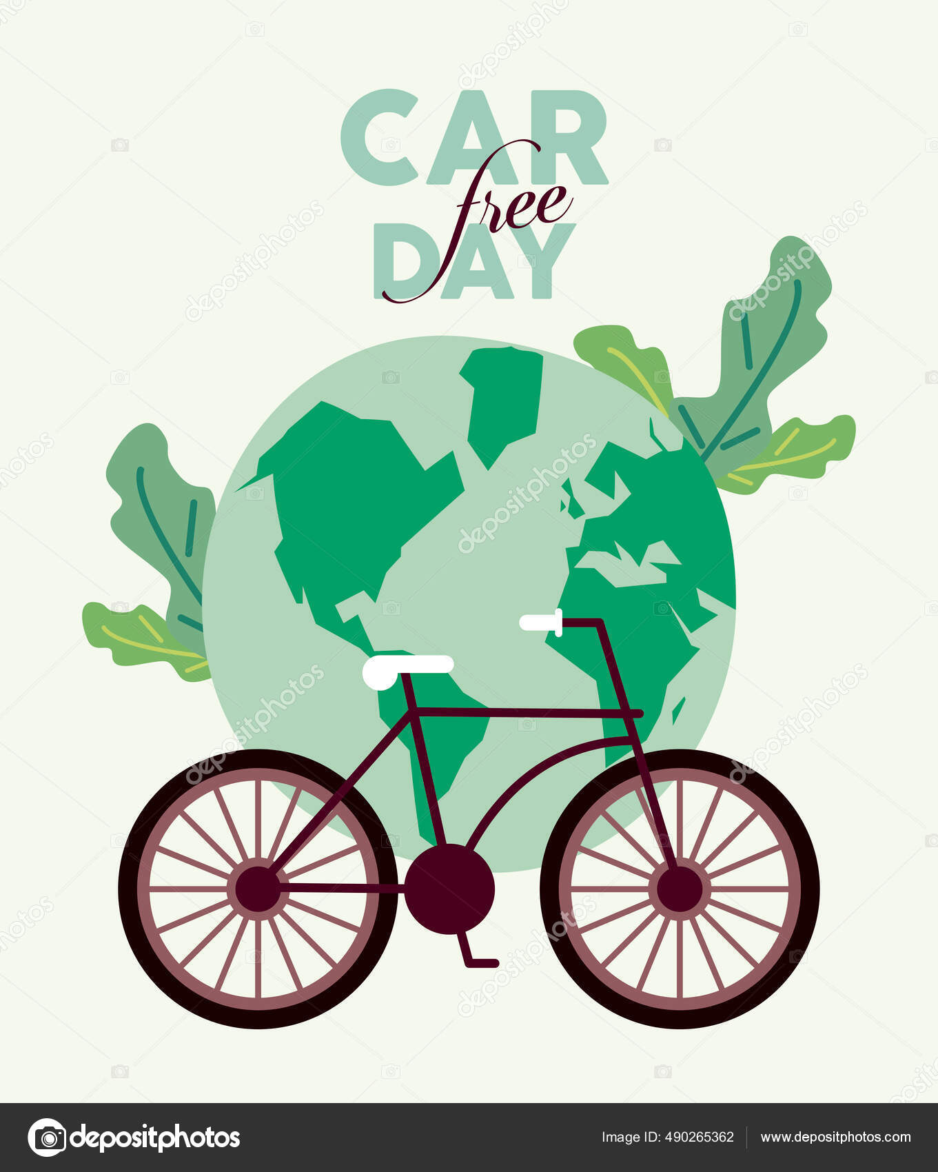 Tarjeta de día libre de coche Vector de stock por ©jemastock 490265362