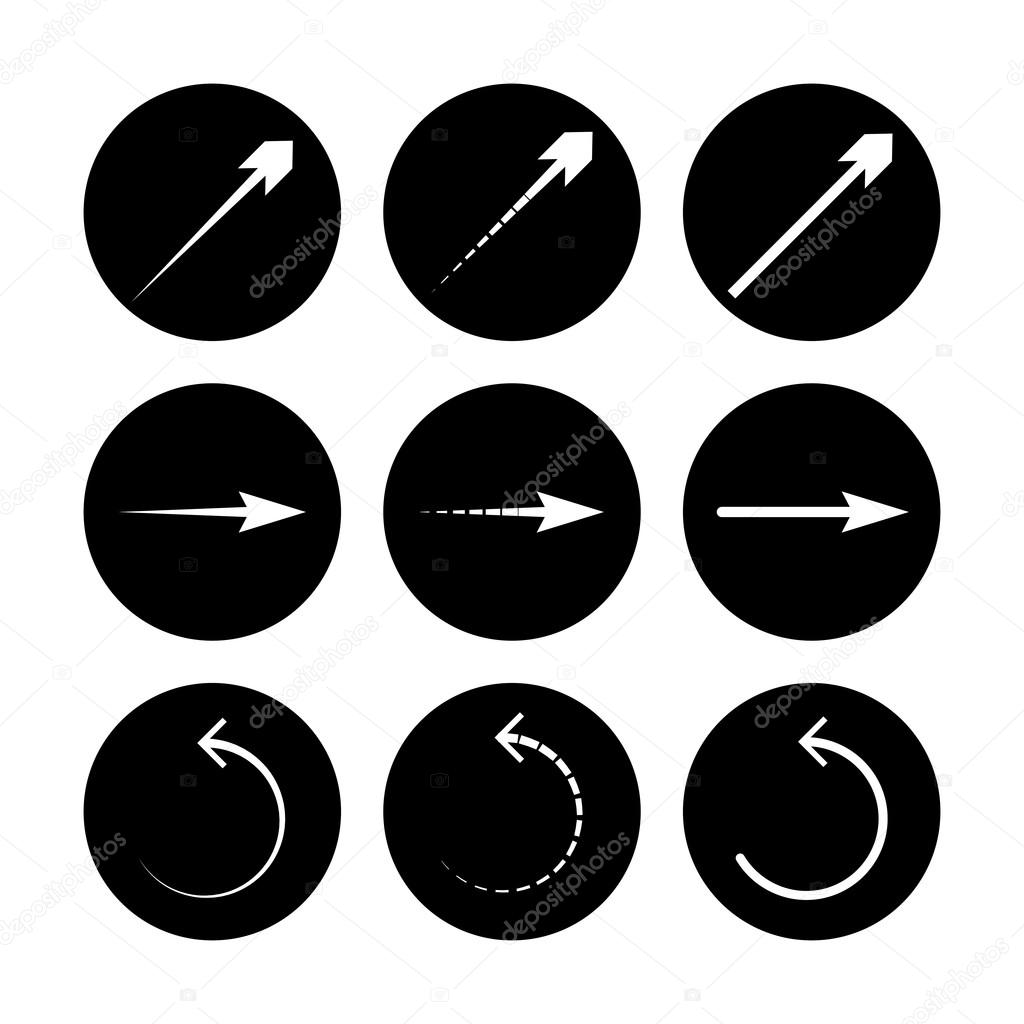 Desain bentuk panah Vektor Stok oleh ©jemastock 89785508