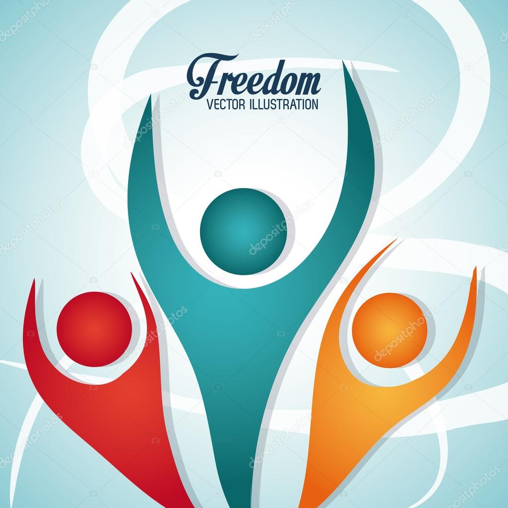 Freedom icons design Stock Vector Image by ©jemastock #91605832