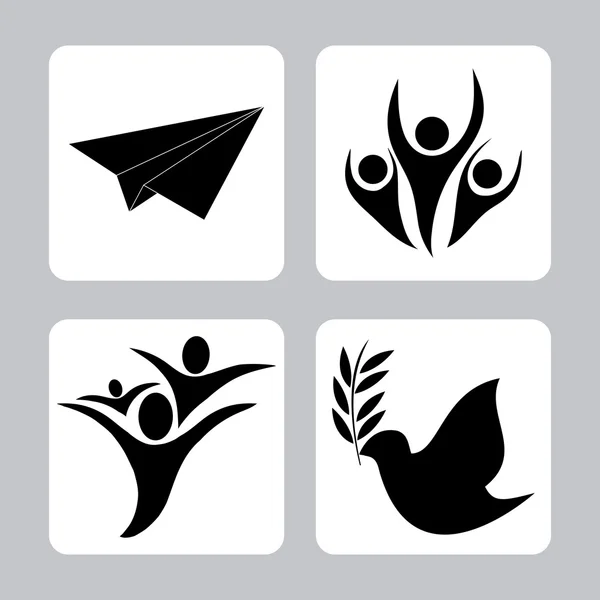 Freedom icons design Stock Vector Image by ©jemastock #91605832